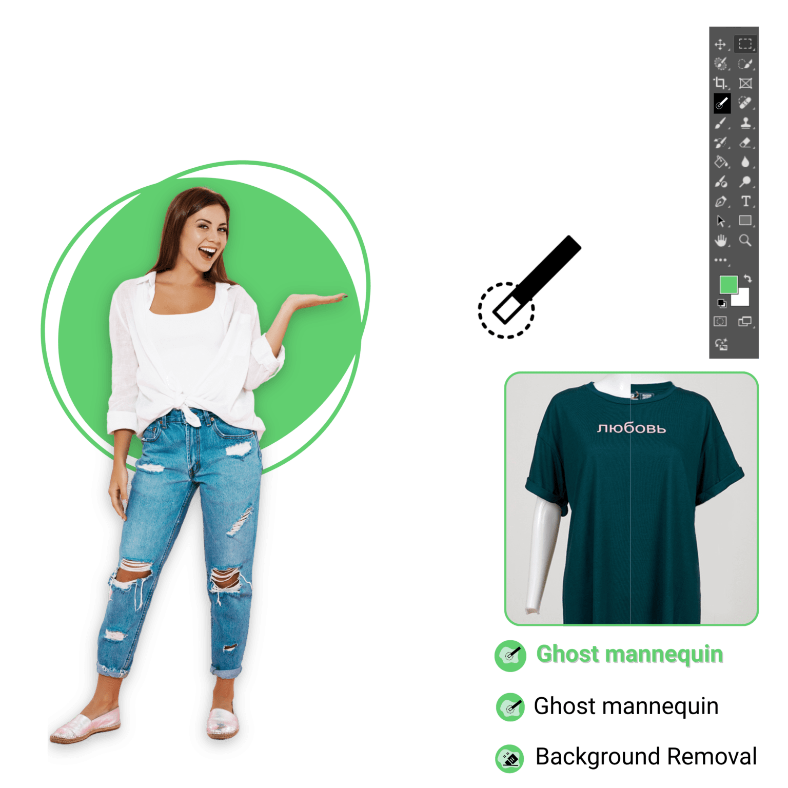 Invisible Ghost Mannequin Service | Clipping Path Adept